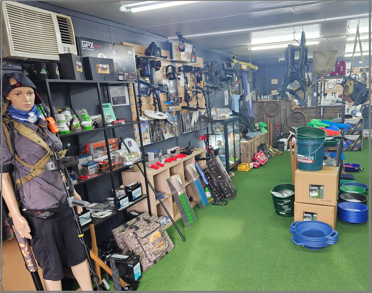 Gold Rat Prospecting Supplies - Highbankers , Minelab Detectors, Pans