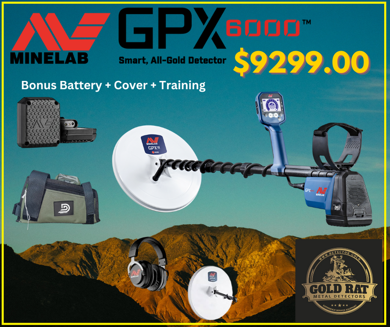Minelab GPX 6000 -Most intuitive Gold Detector Find more gold