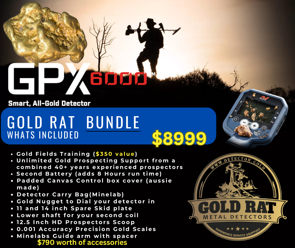Minelab GPX 6000 - Metal Detector with value accessories