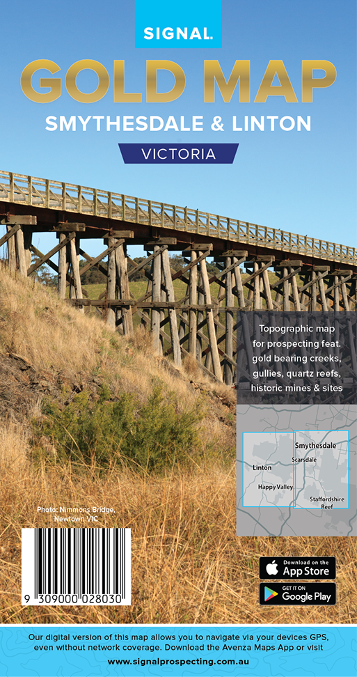 Signal Gold Prospecting Maps – Gold Rat Highbankers Australian Made ...